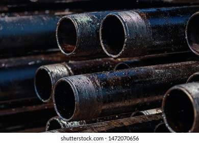 Close Drill Pipe Thread Pipe Dope Stock Photo 1472070656 | Shutterstock