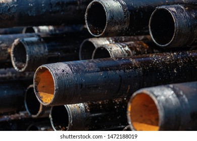 View Drilling Pipes Casing Tubing Stacked 스톡 사진 1484223614 | Shutterstock