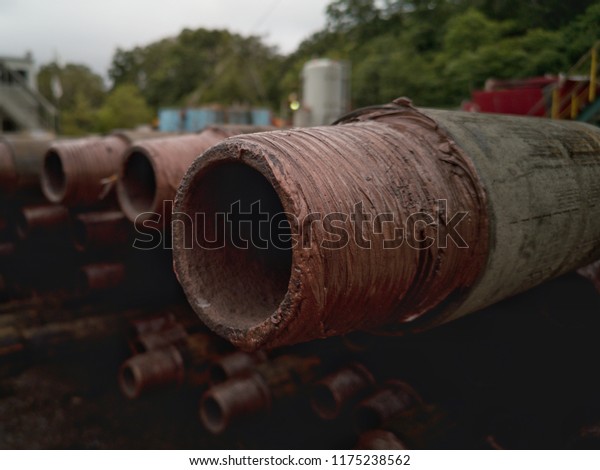 Close Drill Pipe Thread Dope Lay Stock Photo 1175238562 | Shutterstock