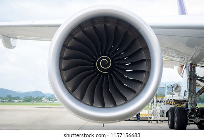 Close Engine Airplane Background Stock Photo 1157156683 | Shutterstock