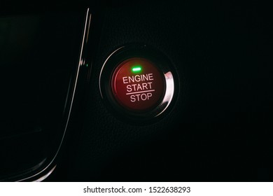 Close Engine Start Stop Button Modern Stock Photo 1522638293 | Shutterstock