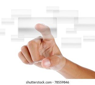 Close Hand Touching Something Stock Photo 78559846 | Shutterstock