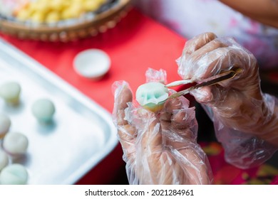 Close Hands Making Sweets Stock Photo 2021284961 | Shutterstock