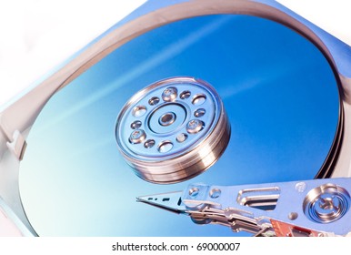 Close Hard Disk Abstract Reflection Stock Photo 69000007 | Shutterstock