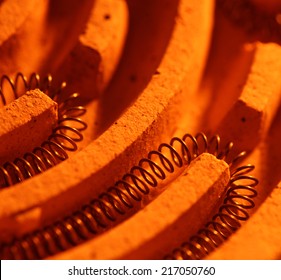 Close Heating Coil Element Stock Photo 217050760 | Shutterstock