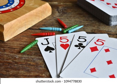Close Image Cribbage Game Stock Photo 1094778815 | Shutterstock