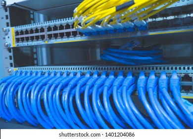 Close Lan Cable On Background Stock Photo 1401204086 | Shutterstock