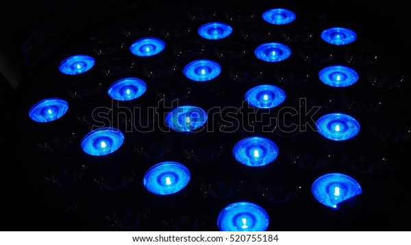 Close Led Diode Panel Glow Light Stock Photo 520755184 | Shutterstock