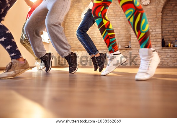 Close Legs Motion Stock Photo 1038362869 | Shutterstock