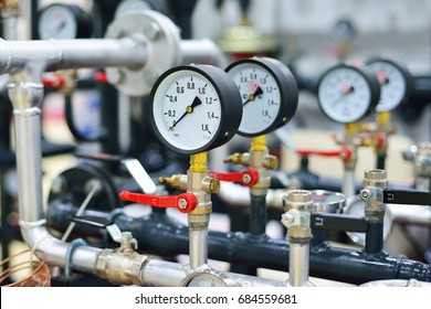 Close Manometer Pipe Flow Meter Water Stock Photo (Edit Now) 1141803911