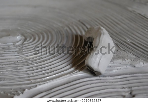 Close Mashed Clay Clay Master Moulding Stock Photo 2210892527 ...