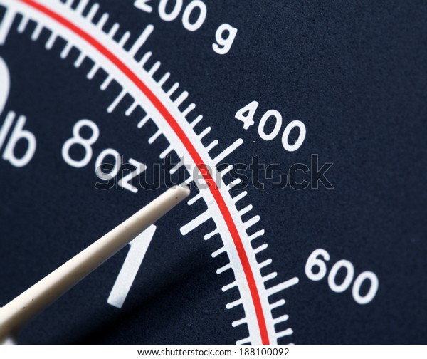Close Modern Scale Stock Photo 188100092 | Shutterstock