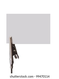 Close Note Paper Tacking Pin On Stock Photo 99470114 | Shutterstock