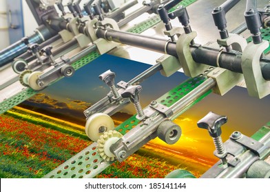 9,255 Offset printing machine Images, Stock Photos & Vectors | Shutterstock