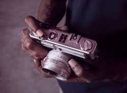 Old retro film analogue cameras, a Technology Photo by Rohan Photography