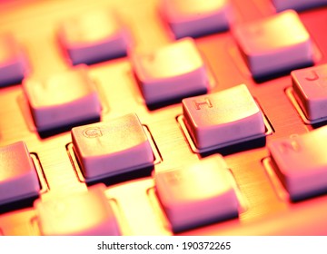 Close Old Computer Keyboard Stock Photo 190372265 | Shutterstock