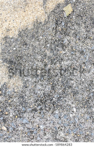 Close Old Limestone Dirty Structure Horizontal Stock Photo 589864283 ...