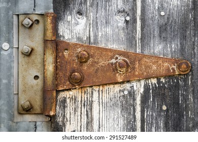 Close Old Rusty Hinge Foto de stock 291527489 | Shutterstock