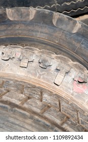 Close Old Tyre Grip Patterns Stock Photo 1109892434 | Shutterstock