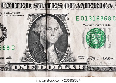 Close One Dollar Background Stock Photo 236809087 | Shutterstock