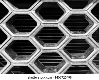 Close Pattern Car Grille Texture Background Stock Photo 1406723498 ...