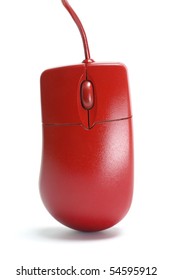 Close Red Computer Mouse Stock Photo 54595912 | Shutterstock