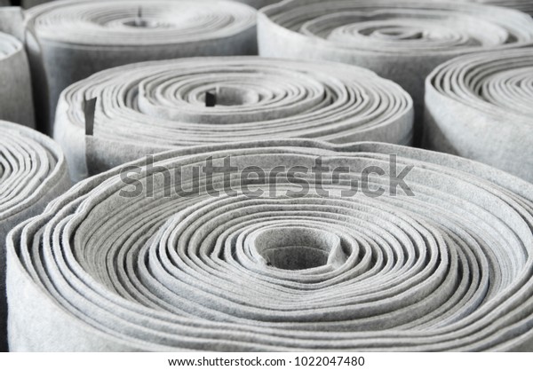 Close Roll Car Insulation Polyester Fiber Stock Photo (Edit Now) 1022047480