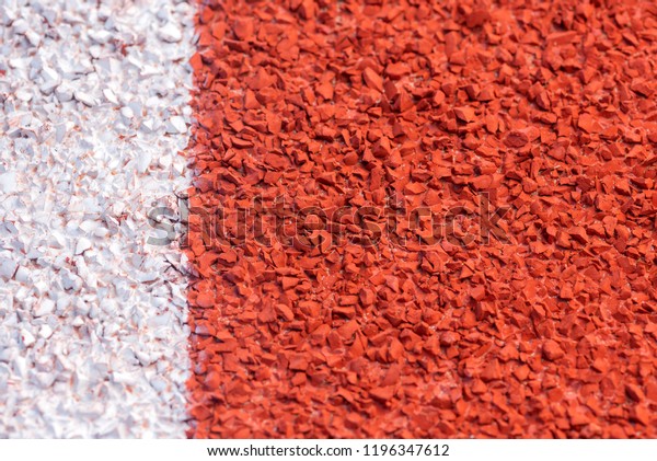 Close Running Track Pattern Background Stadium Stock Photo 1196347612 ...