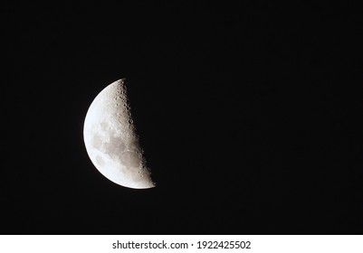 Moon Phases Craters On Moon Stock Photo (Edit Now) 655673884