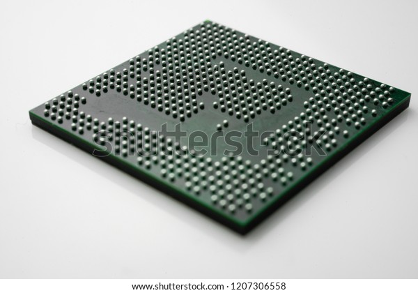 Close Semiconductor Bga Ic Stock Photo (Edit Now) 1207306558
