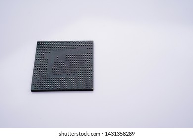Close Semiconductor Bga Ic Microchip On Stock Photo 1431358289 ...
