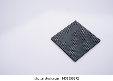 Close Semiconductor Bga Ic Microchip On Stock Photo 1431358298 ...