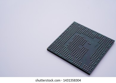 Close Semiconductor Bga Ic Microchip On Stock Photo 1431358304 ...