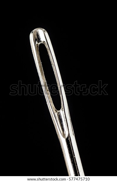 Close Sewing Needle Eye Stock Photo 577475710 | Shutterstock