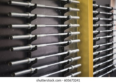 Rows Steel Round Bar Storage Stacking Stock Photo 1008678781 | Shutterstock