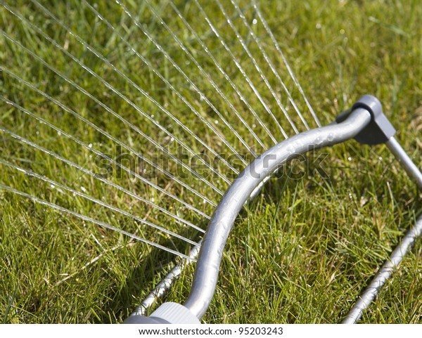 Close Sprinkler Stock Photo 95203243 | Shutterstock