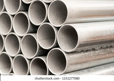 Close Stack Metal Pipe Stock Photo 1151277080 | Shutterstock
