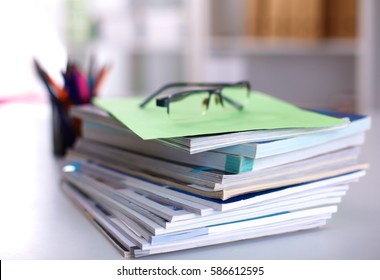 Messy Document 5s Name Workplace Organization Stock Photo (Edit Now ...