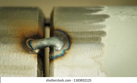 Close Tack Weld By Process Tig Stock Photo (Edit Now) 1183832125