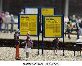 Close Train Platform Miniature Version Utrecht Stock Photo 1081687793 ...