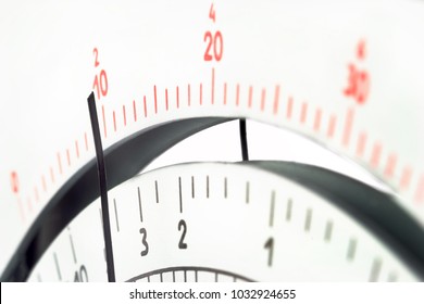 Close View Multimeter Scale Pointer Selective Stock Photo 1032924655 ...