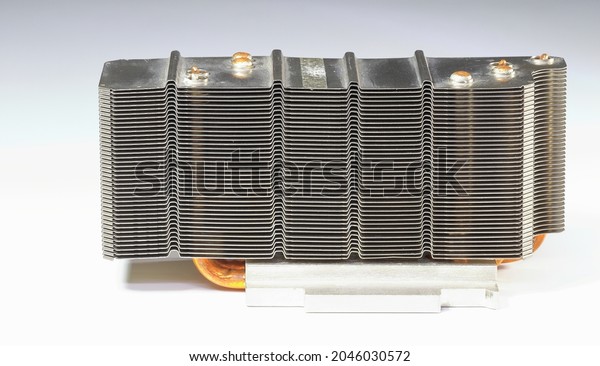 Close View Passive Cpu Cooler Aluminum Stock Photo 2046030572 ...