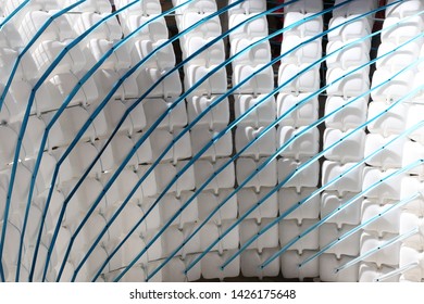Close View Structure Made Plastic Cans Stock Photo 1426175648 ...