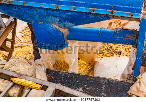 Close View Top Feed Chute Machine Stock Photo (Edit Now) 1017757303