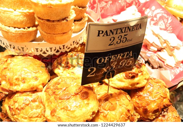 Close View Typical Crispy Basque Pastries Stock Photo 1224429637 ...