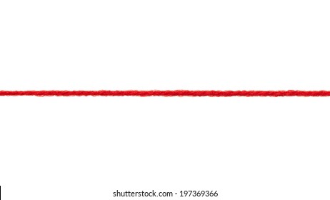 Close Wool String On White Background Stock Photo 197369366 | Shutterstock