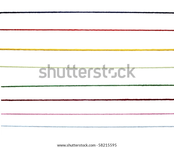 Close Wool Strings Knitting Stock Photo 58215595 | Shutterstock