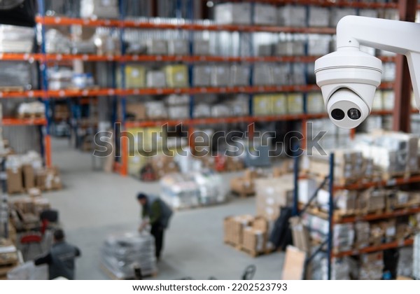 Closed Circuit Camera Multiangle Cctv System Stock Photo 2202523793 ...
