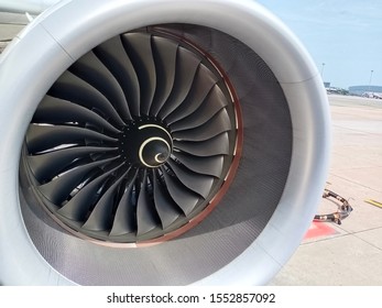 Closeup Air Engine Intake While Aircraft Stock Photo 1552857092 ...