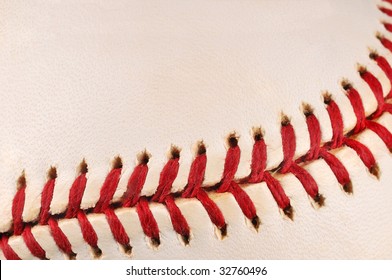 Closeup Baseball Stitching Suitable Background Stock Photo 32760496 | Shutterstock